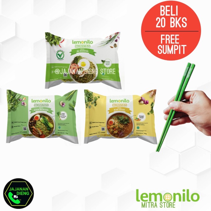 Lemonilo Natural Instant Noodles - Lemonilo Noodles Saving Package 10 ...