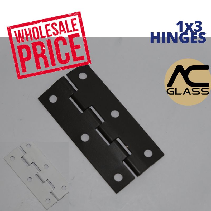 AC GLASS: Hinges 1x3 for Sliding Windows and Cabinets | Shopee Philippines