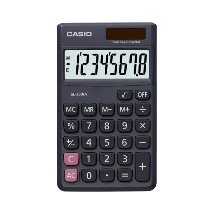 Casio Desk Calculator SL-300 LV ( SL300LV SL 300LV SL 300 LV ) | Shopee ...