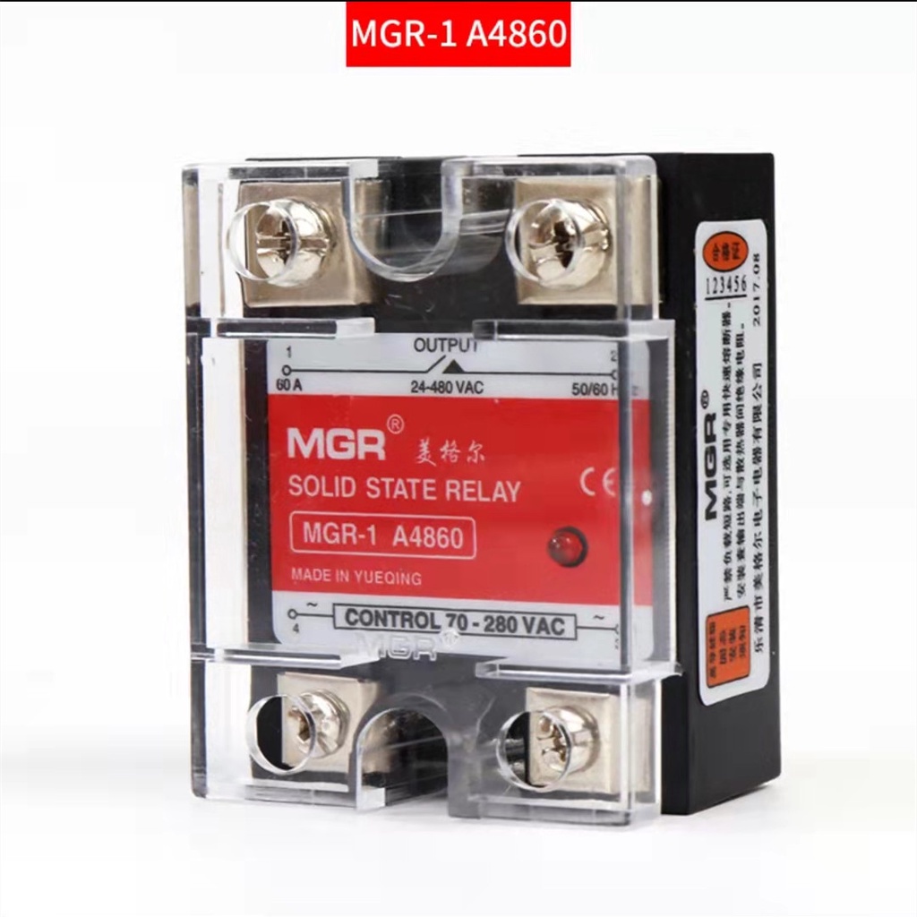 10A-100A wholesalers solid state relay SSR-10A-100A AC TO AC MGR-1 ...