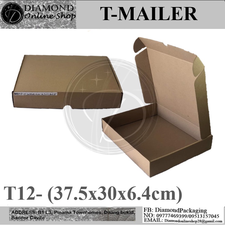 DIAMOND Brown Kraft I Mailer Box I Gift Box I Corrugated Box I Shipping ...