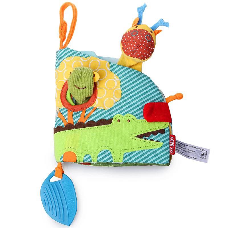 Coolbi Kids Baby Puppet Book Giraffe Safari Puppet Book for baby ...