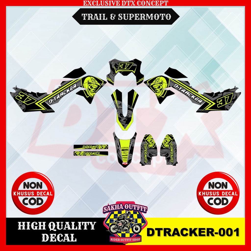 Dtracker decal DTRACKER decal DTRACKER 150 decal DTRACKER 150 full body ...