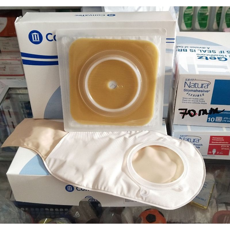 COLOSTOMY OPAQUE BAG & STOMAHISIVE WAFER (CONVATEC) | Shopee Philippines