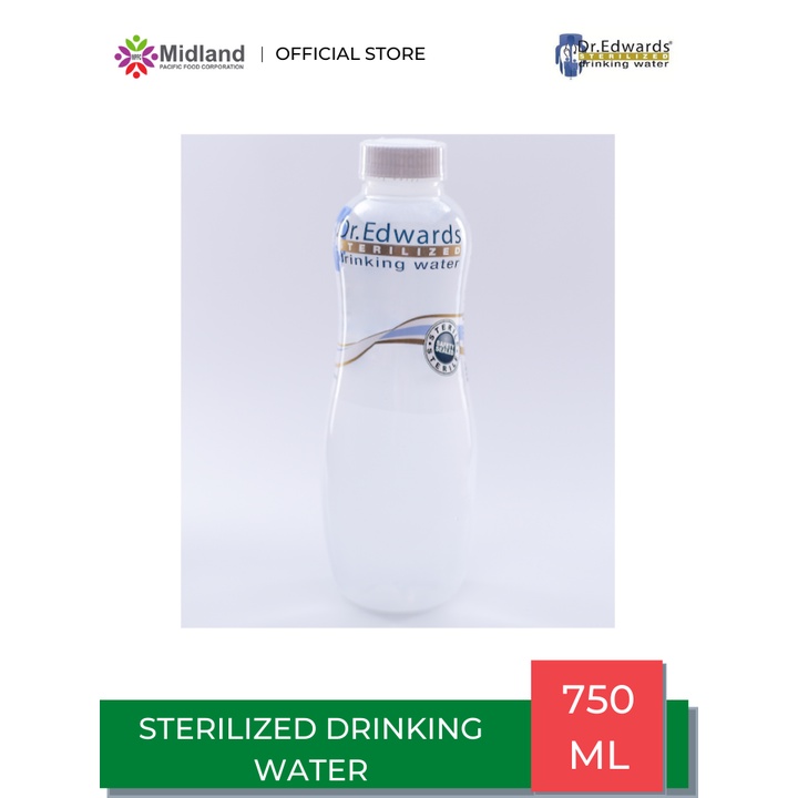 Dr. Edwards Sterilized Water Plain 750ml | Shopee Philippines