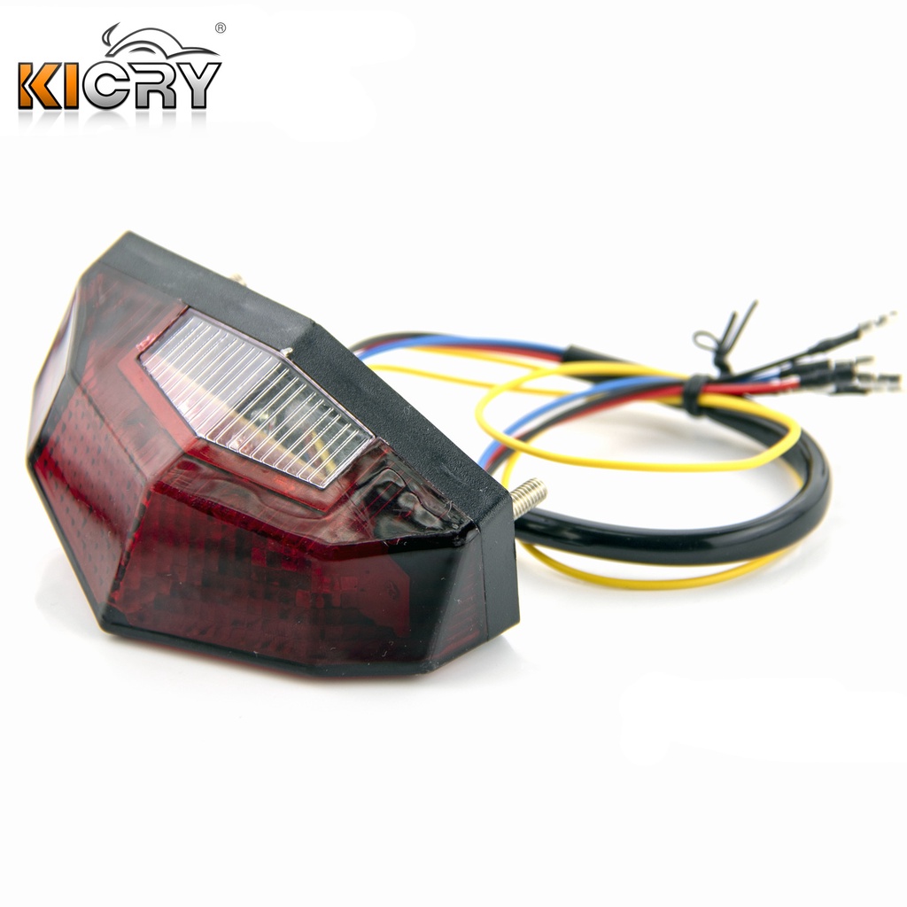 KICRY Turn Signals 11 LED Tail Light Stop Brake Lights Universal ...