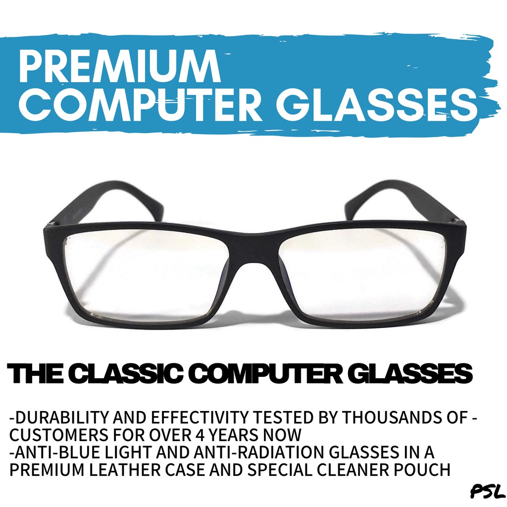 PSL Premium Computer Glasses The Classic Anti Radiation And Blue Light ...
