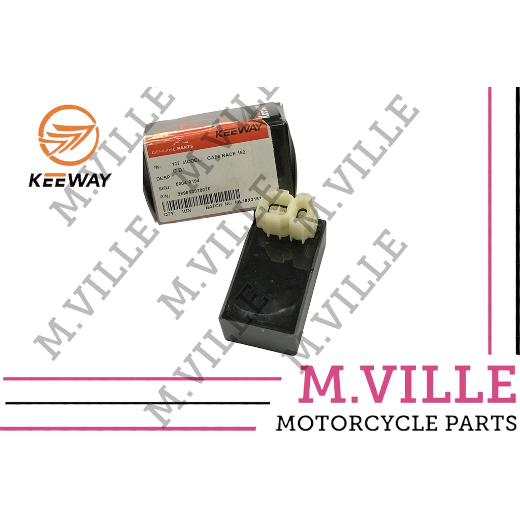 Keeway Cafe Racer 152 / Kee 125 / RCS CDI | Shopee Philippines