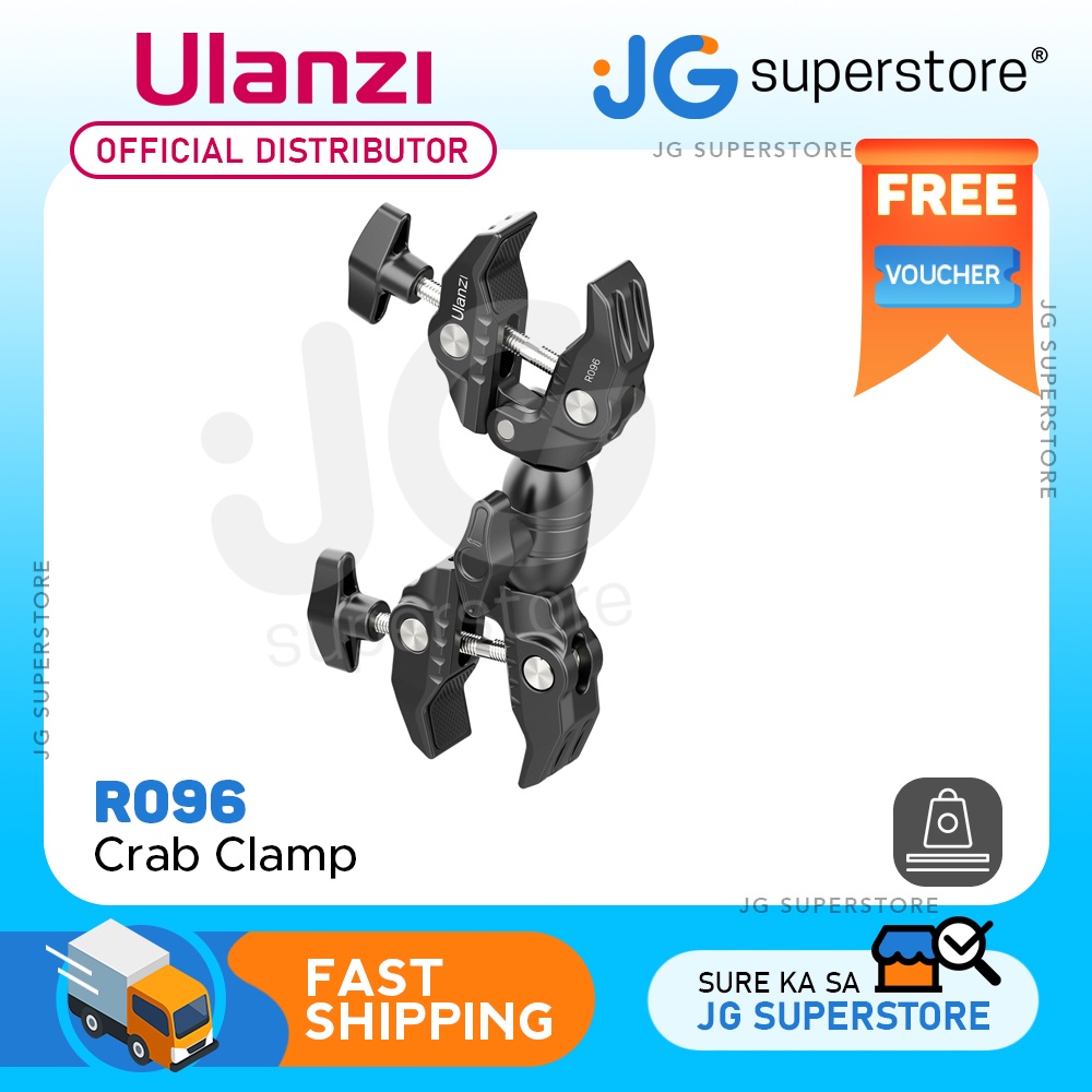 [CLEARANCE] Vijim by Ulanzi R096 Double Super Crab Clamp Heavy Duty ...