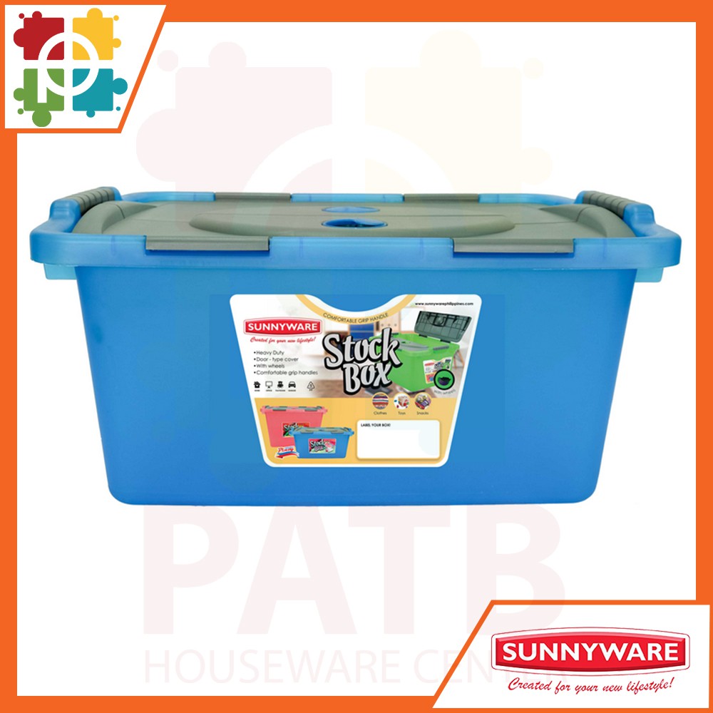 Sunnyware Stock Box 50L No.867 Green | Shopee Philippines