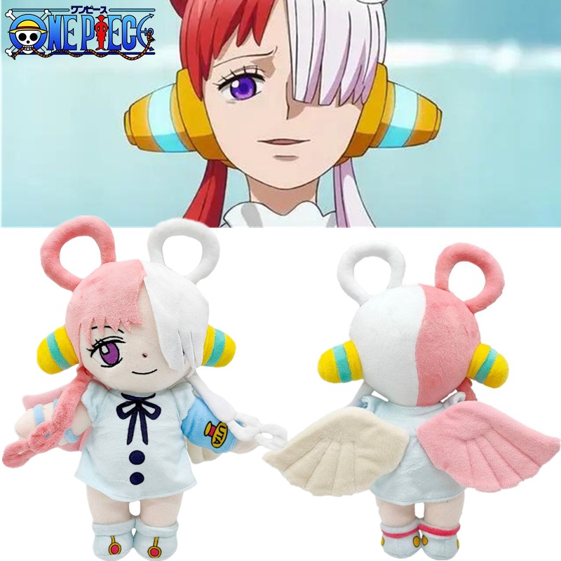 11in One Piece Film Anime Peripheral Cartoon Red Uta Plush Toy Stuffed ...