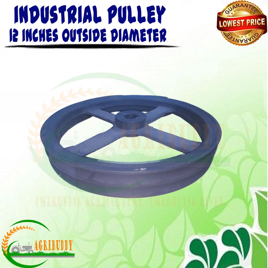 Industrial Pulley / PULYA 12 INCHES 2 belt 30mm 1inch | Shopee Philippines