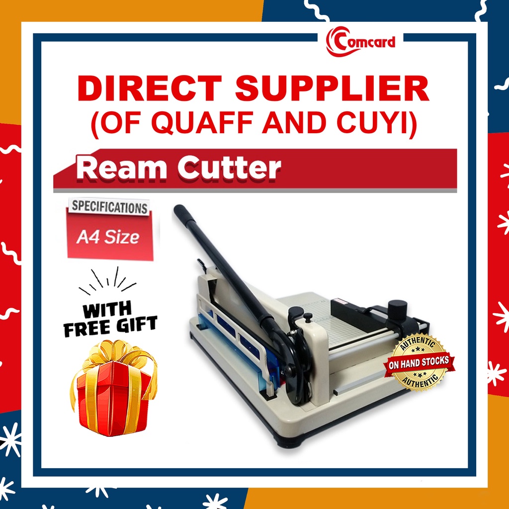 Quaff Ream Cutter A4 Size(Heavy machine) | CPM | Shopee Philippines