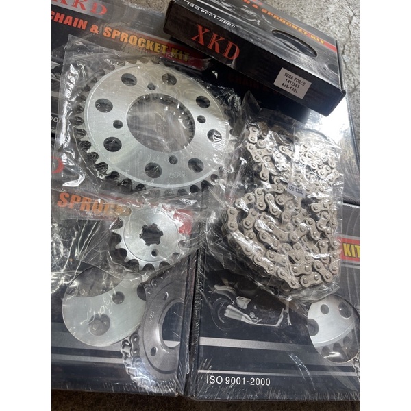 motorcycle chain set for yamaha vega force（old model） | Shopee Philippines