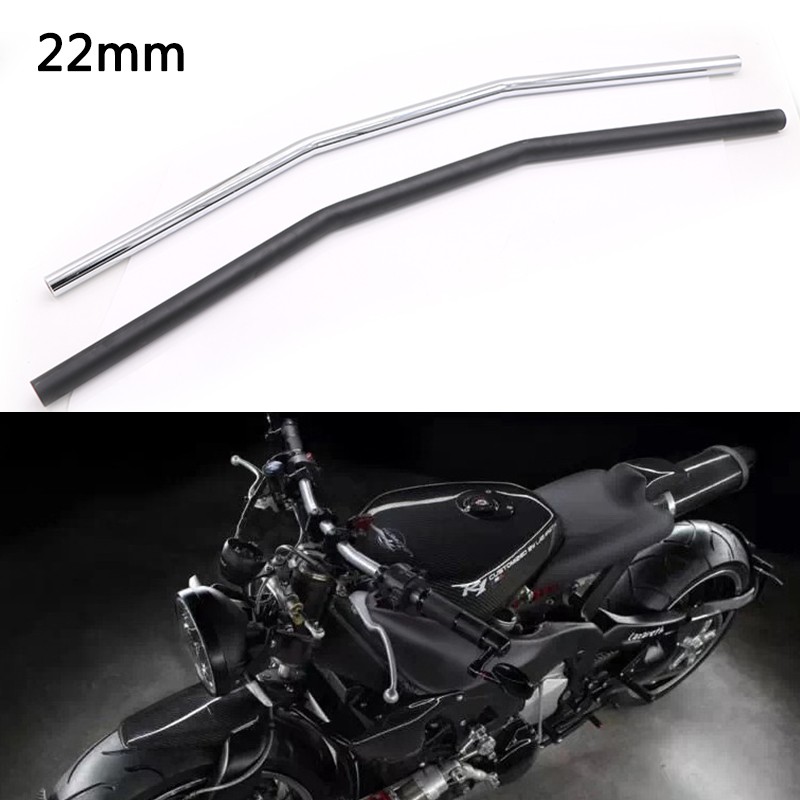 7/8‘’ 22MM Motorcycle Retro Handlebar Bar Black Silver Handle Bar End ... 7/8‘’ 22MM Motorcycle Retro Handlebar Bar Black Silver Handle Bar End ...