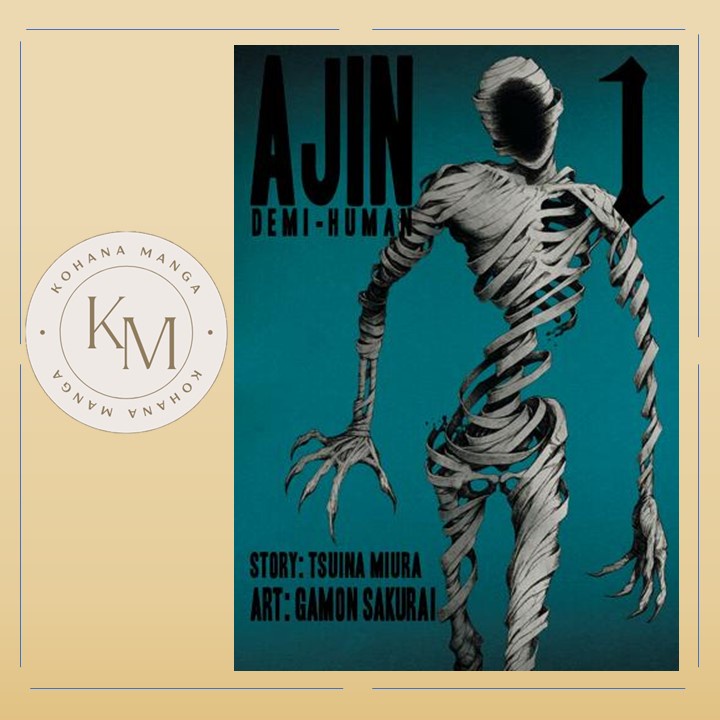 Ajin Manga (English) Vol 1, 2, 3, 5, 7, 8, 9 | Shopee Philippines
