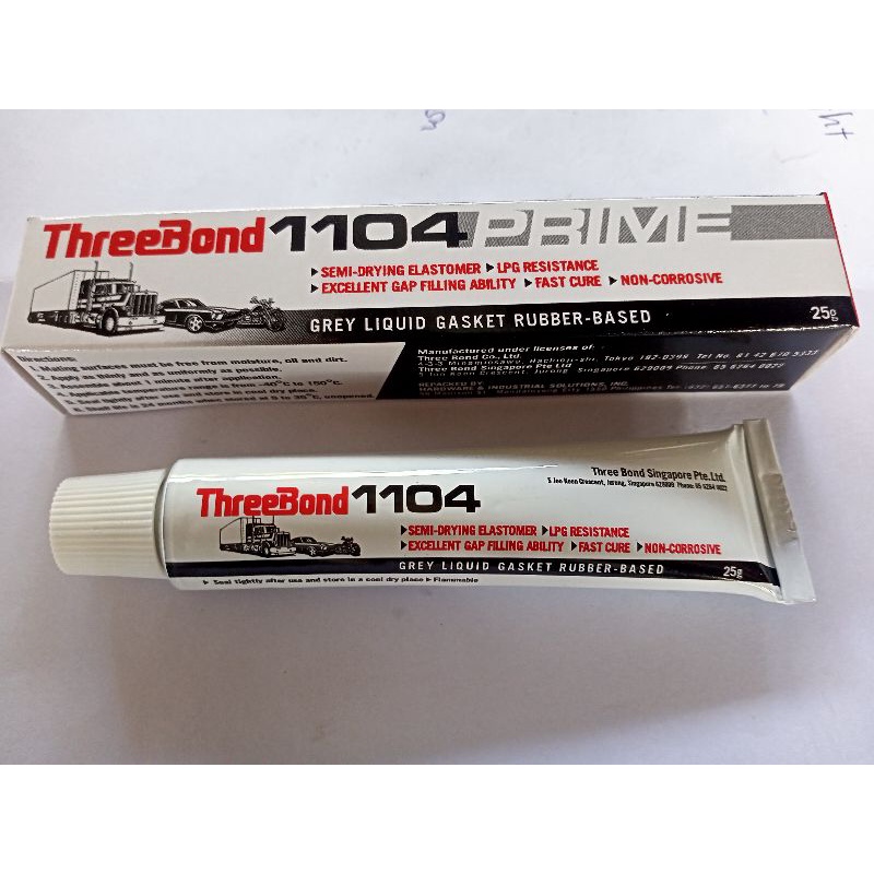 Threebond (orig.) grey liquid gasket. heat resistant | Shopee Philippines