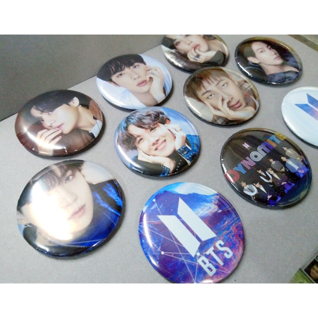 BTS Button Pins Collectibles (10pcs) | Shopee Philippines