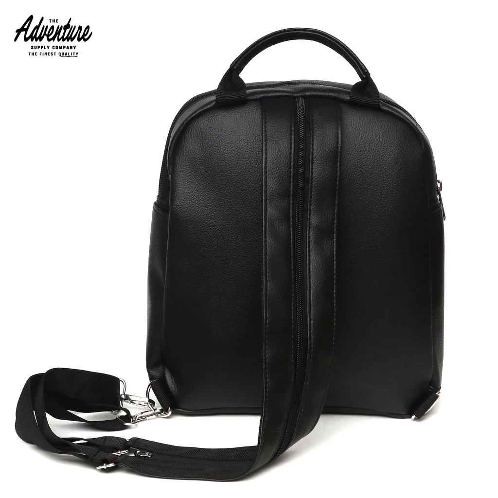 Adventure 2 way Backpack Body Bag Louis (Faux Leather) | Shopee Philippines