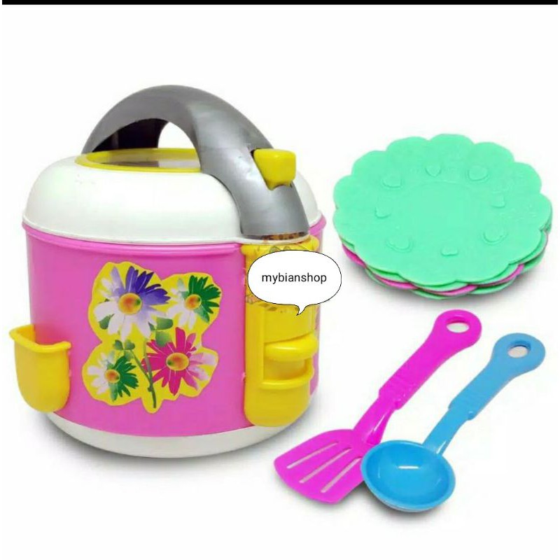 Magicom Cooking Toys Children COOKER SET RICE COOKER | Shopee Philippines
