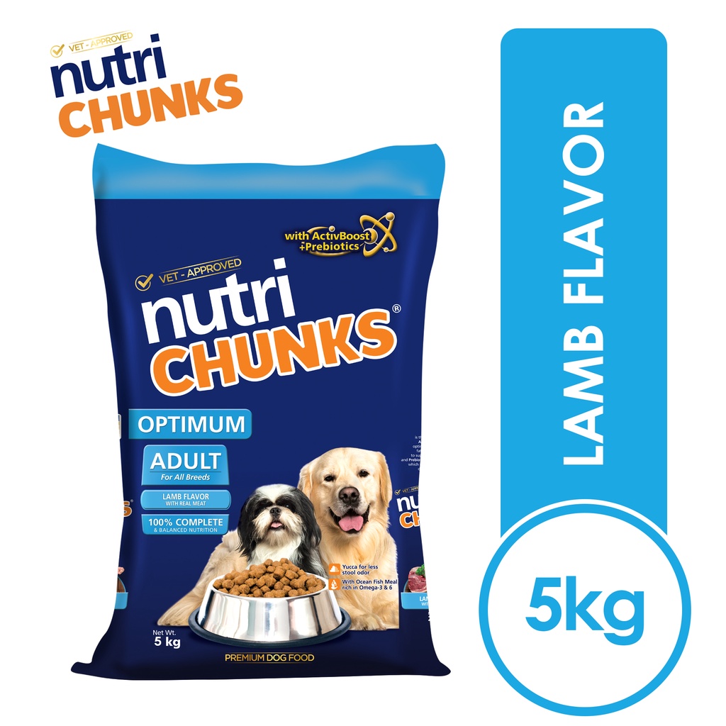 Nutri Chunks Optimum Adult Lamb 5kg | Shopee Philippines