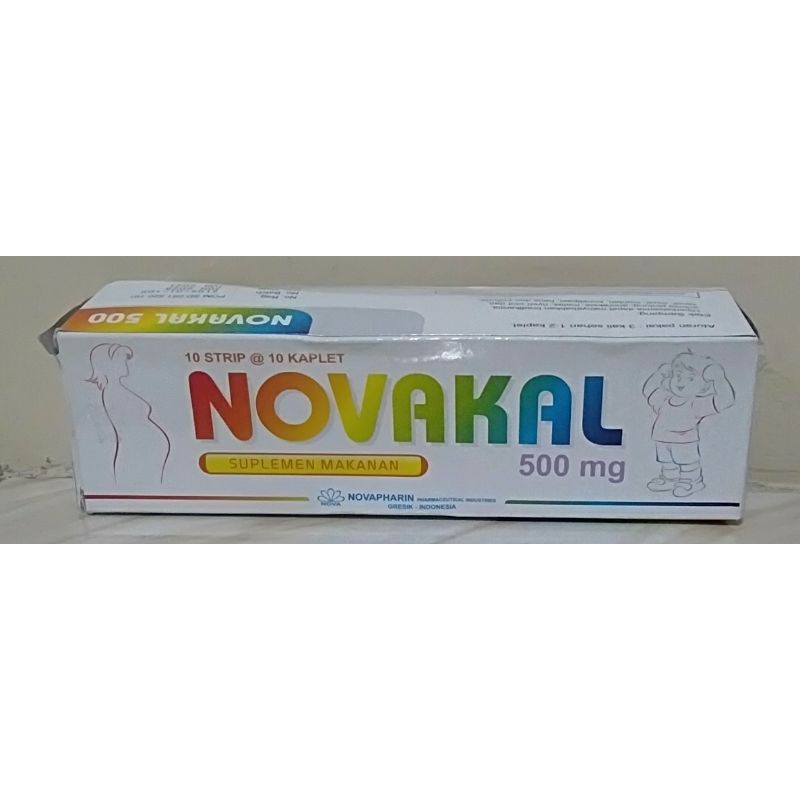 Novakal 500mg Calcium Supplement | Shopee Philippines