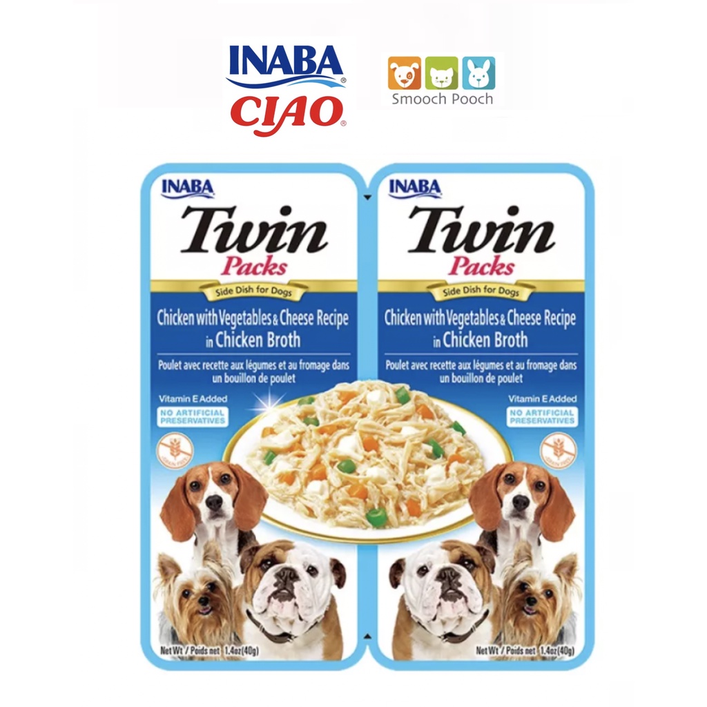 Inaba Twin Pack Vegetables & Cheese Recipe in Chicken Broth (USD803 ...