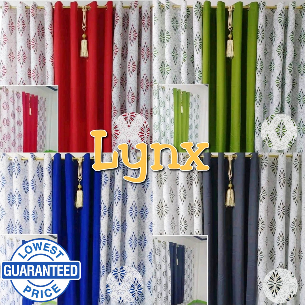 MM 3in1 Set Elegant Ring Curtain For Window Door Home Room Decor ...