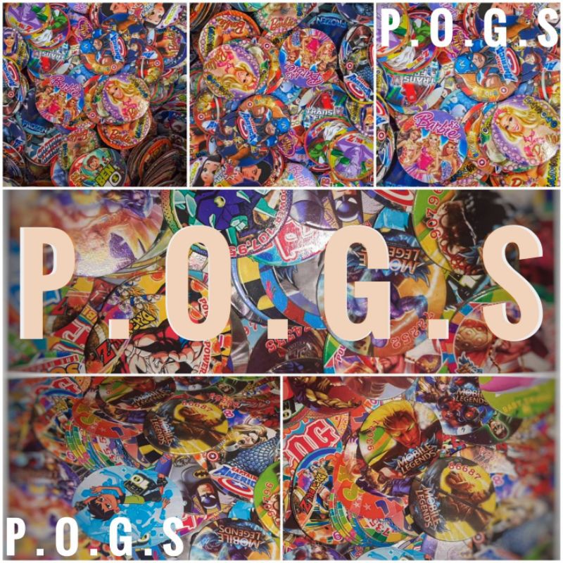 POGS CARD TOYS ASSORTED CHARACTER | 1 KILO | (APPROX. 900-950 PCS ...