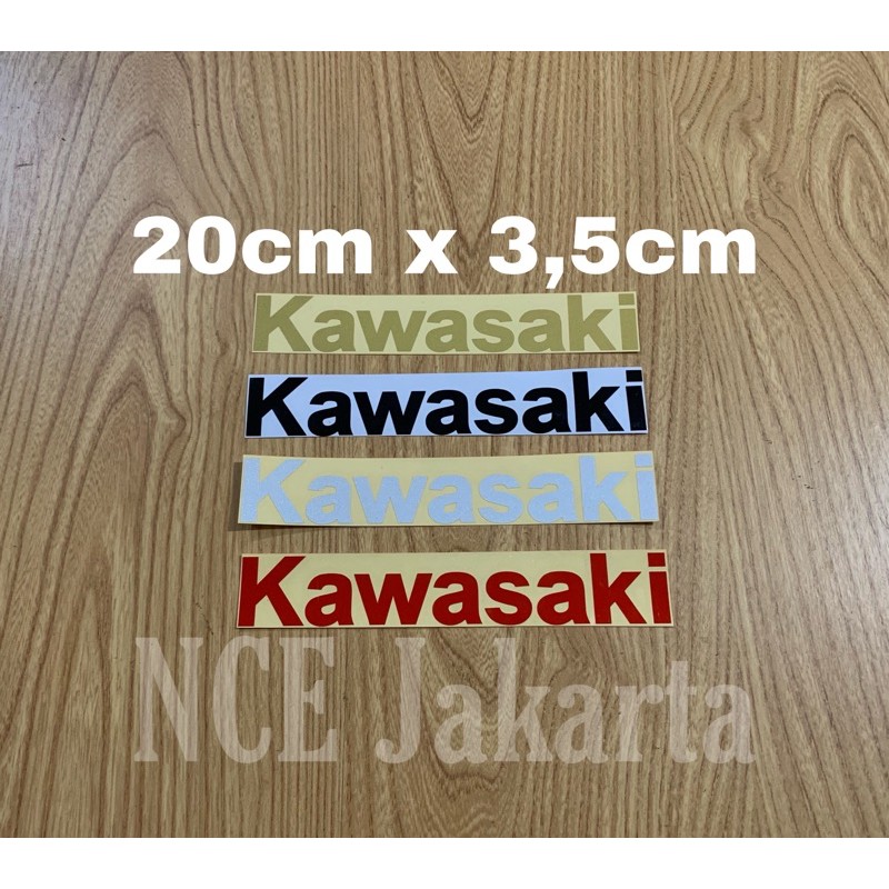 Cutting STICKER TANKI KAWASAKI NINJA STICKER | Shopee Philippines