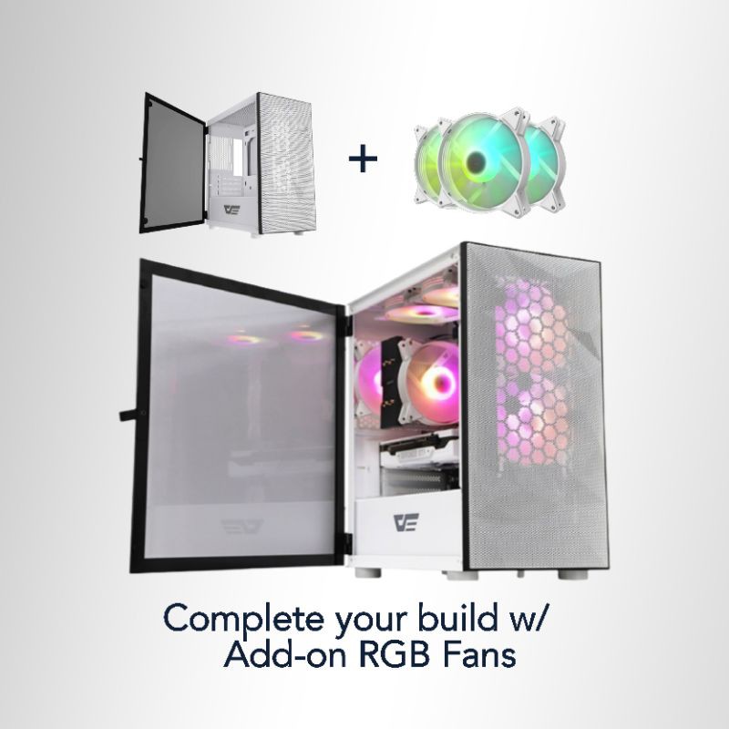 Darkflash DLM21 Mesh MATX Desktop Computer PC Case | Shopee Philippines