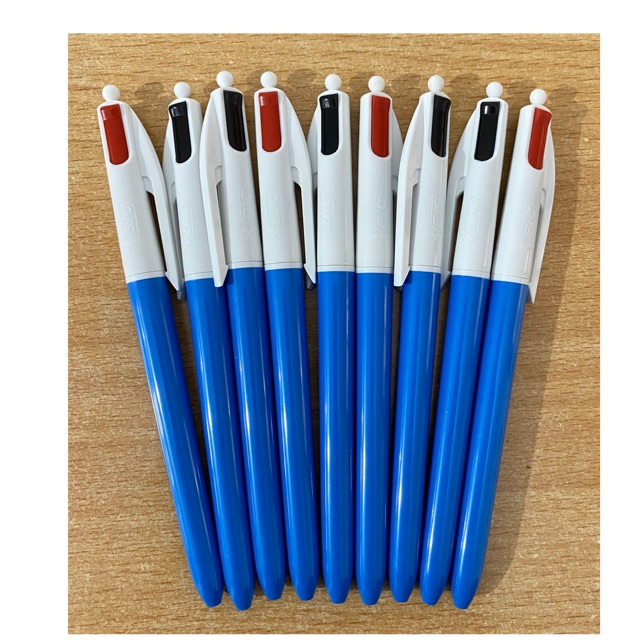 Bic 2 Color Pen (Black/Red) (Blue/Red) | Shopee Philippines