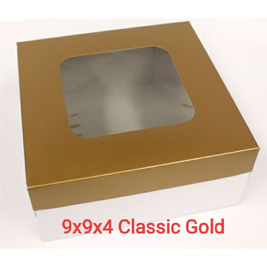 RM BOXES - 9" x 9" x 4" CAKE BOXES 2 PC TYPE BOX / PREFORMED BOX / 1PC ...