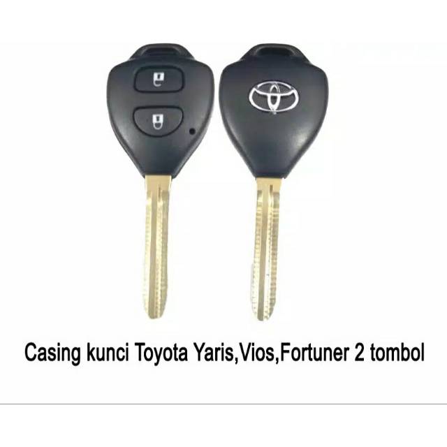 MATA Toyota old Remote Key Eye Case 2 Buttons Innova Yaris Vios ...