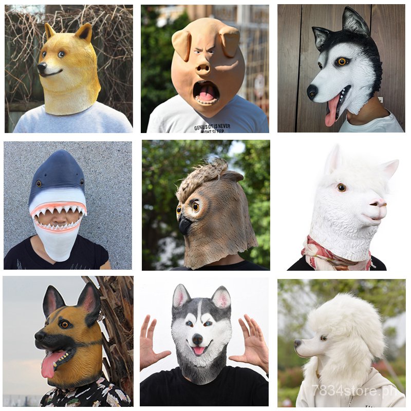 【COD】halloween mask Cosplay Horror Mask Halloween DecorationHalloween ...