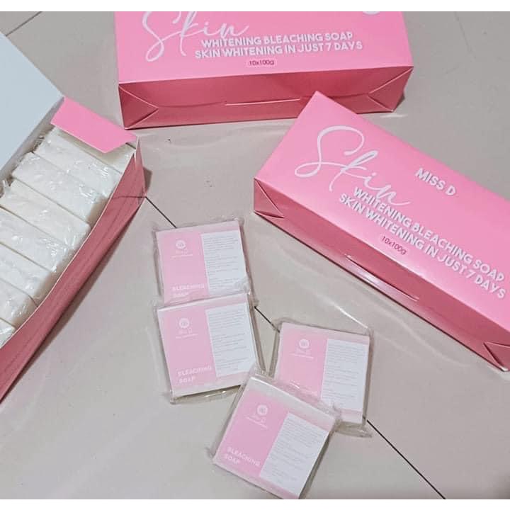Miss D Skin Whitening Bleaching Soap 100g Shopee Philippines