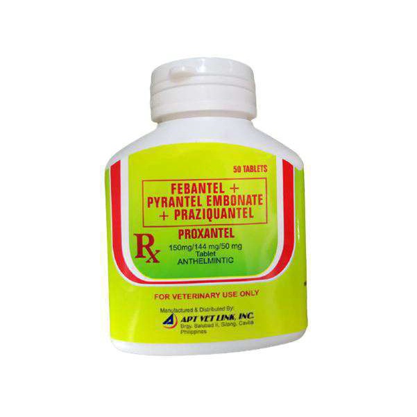 Proxantel Dog/Cat Dewormer Per Tablet( per piece ) | Shopee Philippines