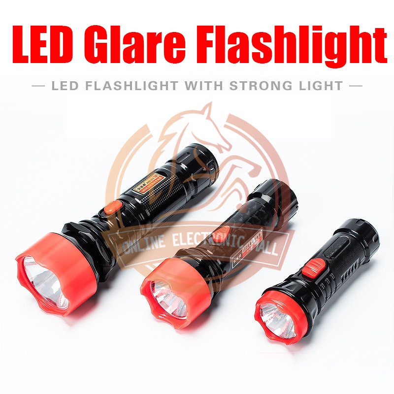 BZ LED electric torch Rechargeable FLASHLIGHT emergency light FLASHLIGHT | Shopee Philippines