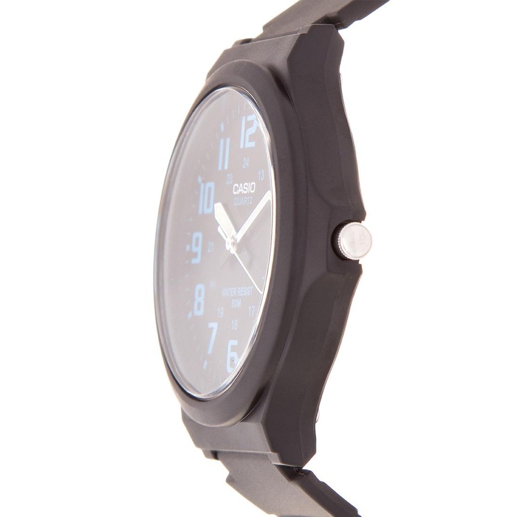 Casio MW-240-2BVDF Analog Rubber Strap Watch For Men | Shopee Philippines