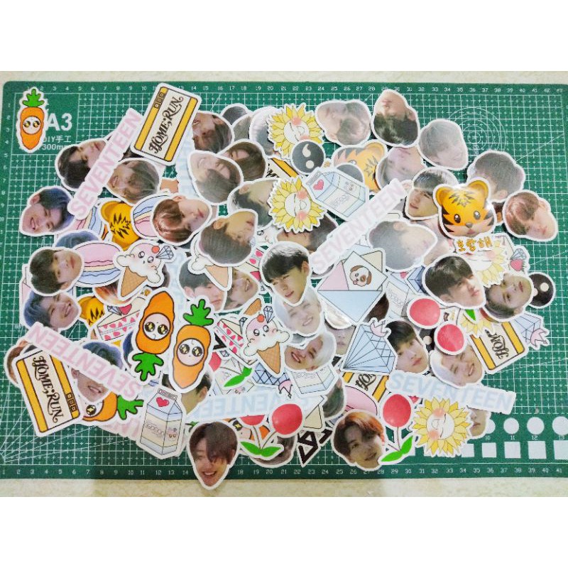SEVENTEEN Fanmade Sticker Set | Shopee Philippines