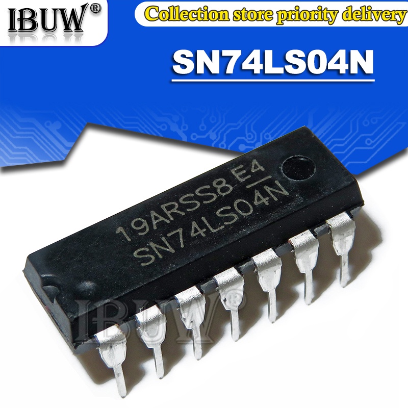 10PCS SN74LS04N DIP14 74LS04N 74LS04 SN74LS04 DIP Integrated IC | Shopee Philippines