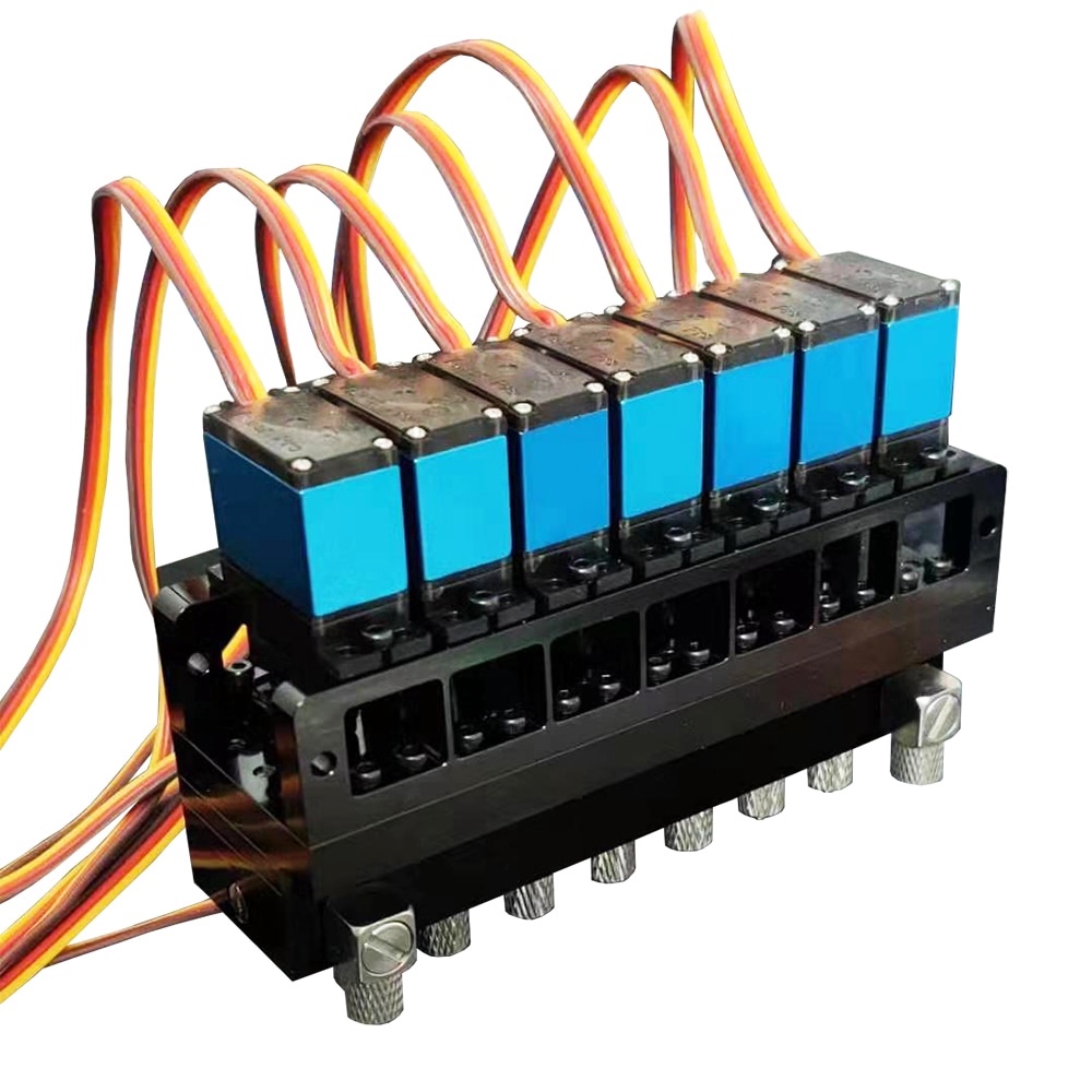 7-channel 1/14 Model Hydraulic Reversing Valve Model Hydraulic Valve ...