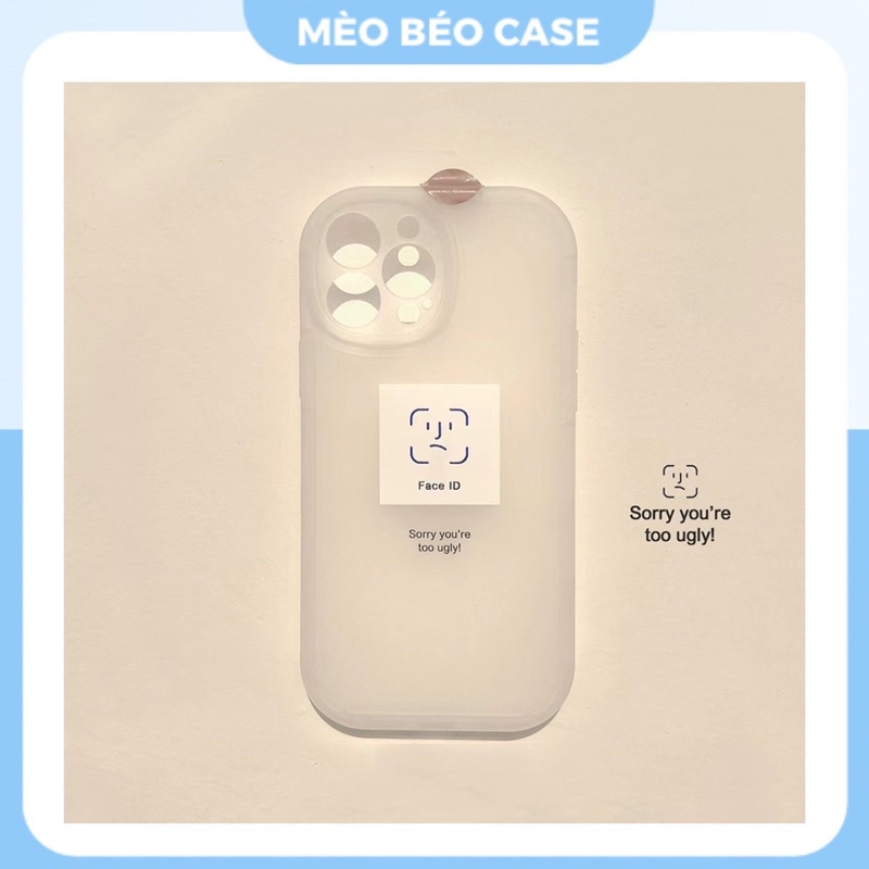 (SUPER CHEAP) iphone case with round and square border, face id, orange ...