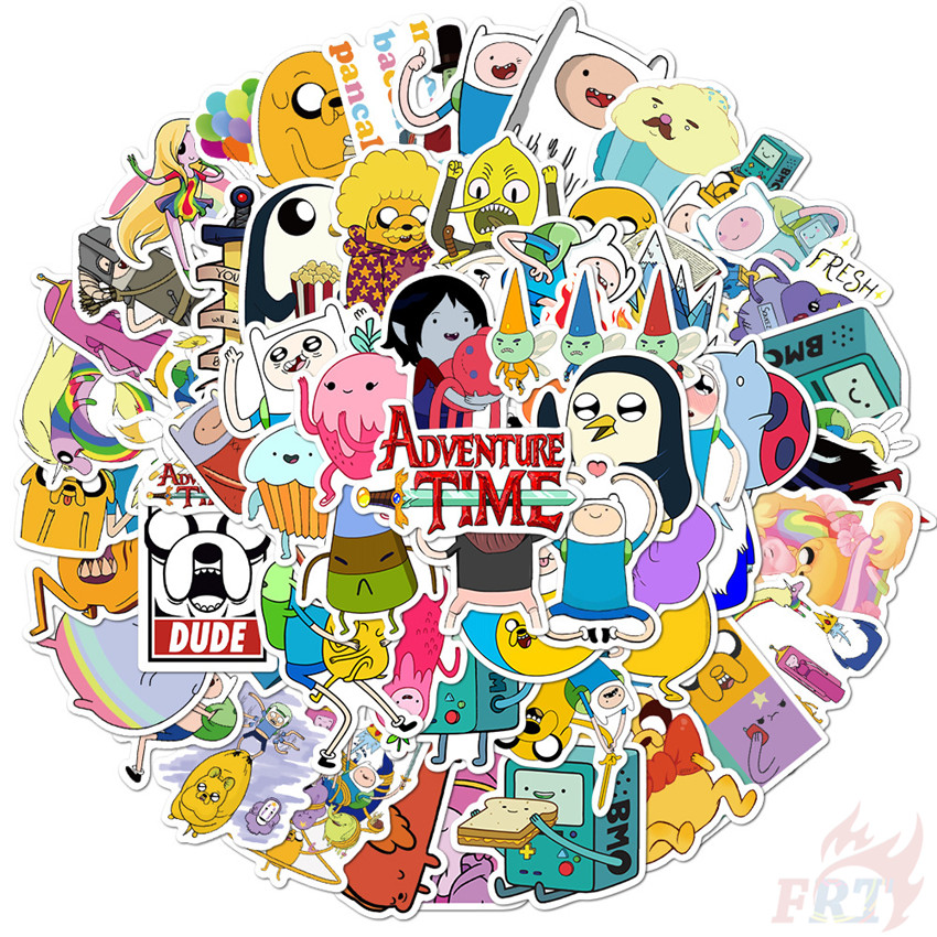100Pcs/Set Adventure Time with Finn and Jake Series 01 - Cartoon TV ...