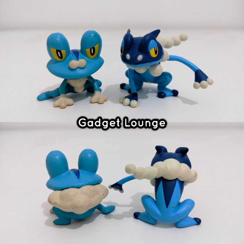 Ori Takara Tomy Moncolle Battle Pose Pokemon Figure: Froakie+Frogadier ...