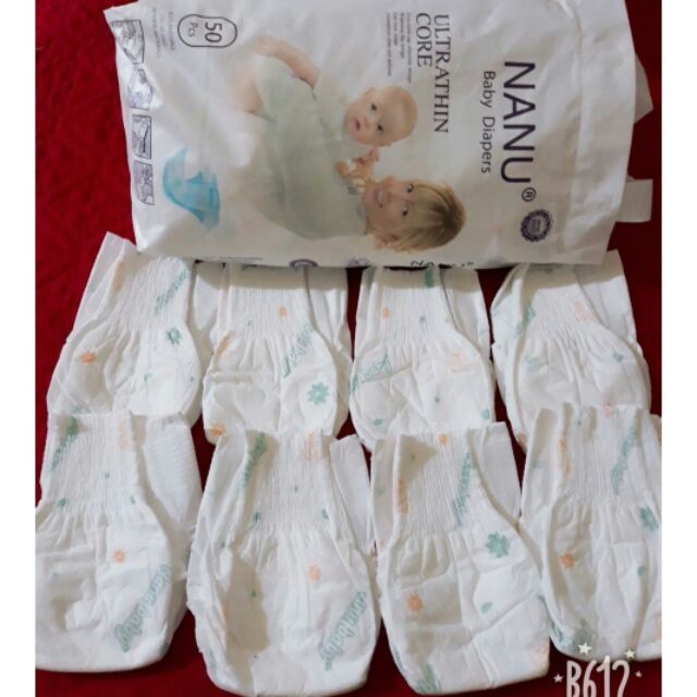 Nanu diapers/diapers size S/50m - made in Japan | Shopee Philippines