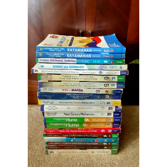 Grade 9 Junior High School Textbooks in very good condition | Shopee ...