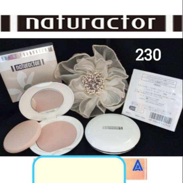 Original JAPAN NATURACTOR POWDER FOUNDATION 230 | Shopee Philippines