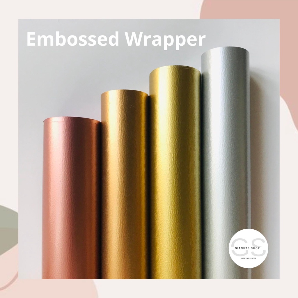 Gift Wrapping Paper Coated and Embossed Wrapper 19inchx25inch 10pcs ...