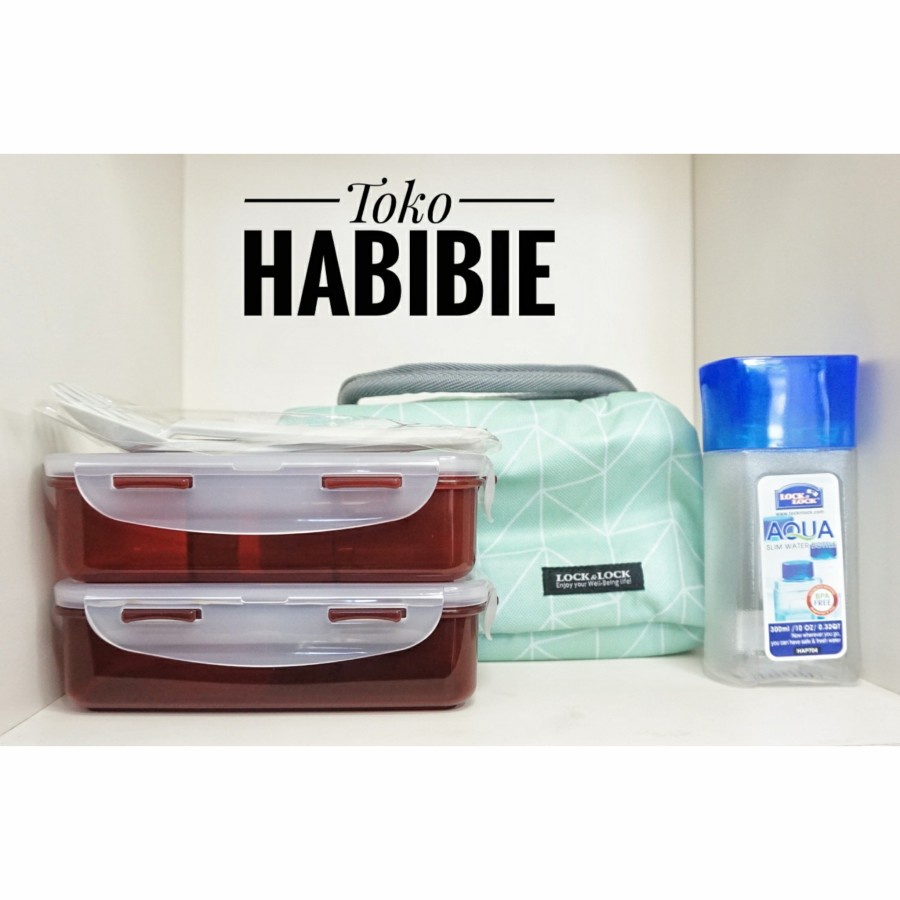 Lock n Lock Lock Lock & Lock Lunch Box Set Bottle Food Lunch Box ...